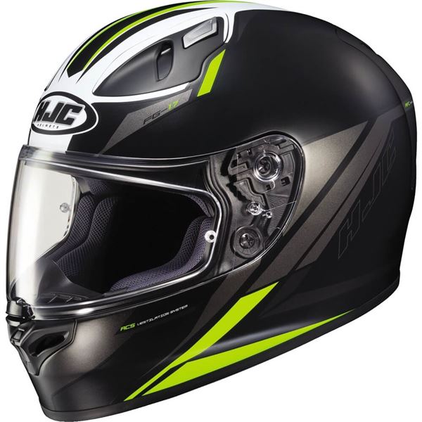 HJC FG-17 Valve Hi-Viz Full Face Helmet | ChapMoto.com