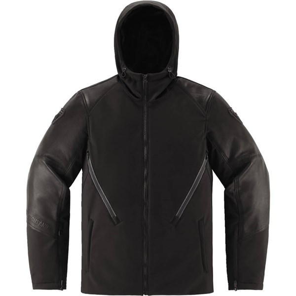 Icon Basehawk 2 Leather Jacket | ChapMoto.com