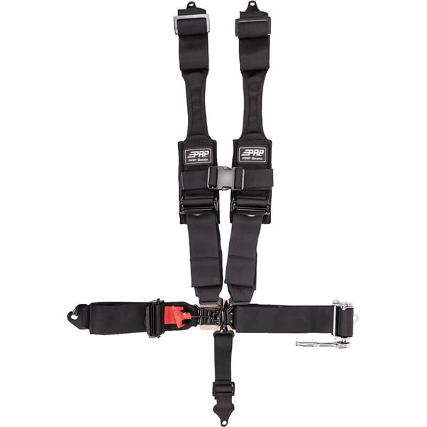 PRP Seats HANS Compatible 5.3 Harness With Clip-In Ratchet Lap Belt ...
