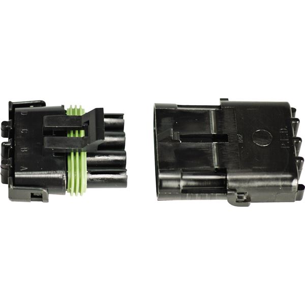 K4 Weather Pak 6 Circuit Connector Housing | ChapMoto.com