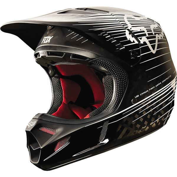 Fox Racing V4 Carbon Reveal Helmet | ChapMoto.com