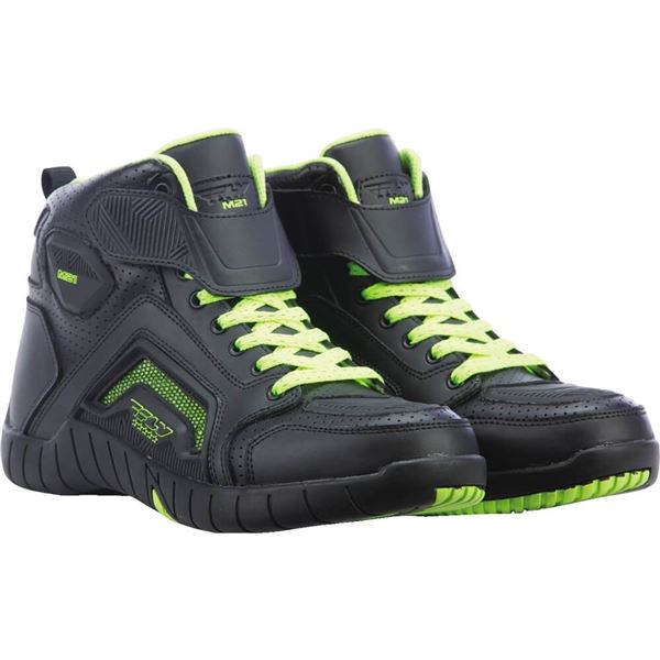Fly Racing M21 Hi-Viz Riding Shoes | ChapMoto.com
