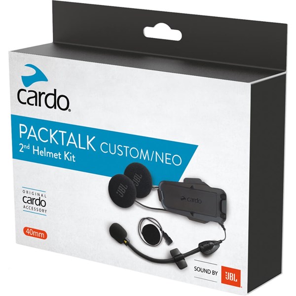 Cardo Systems Packtalk NEO JBL Second Helmet Audio Kit | ChapMoto.com
