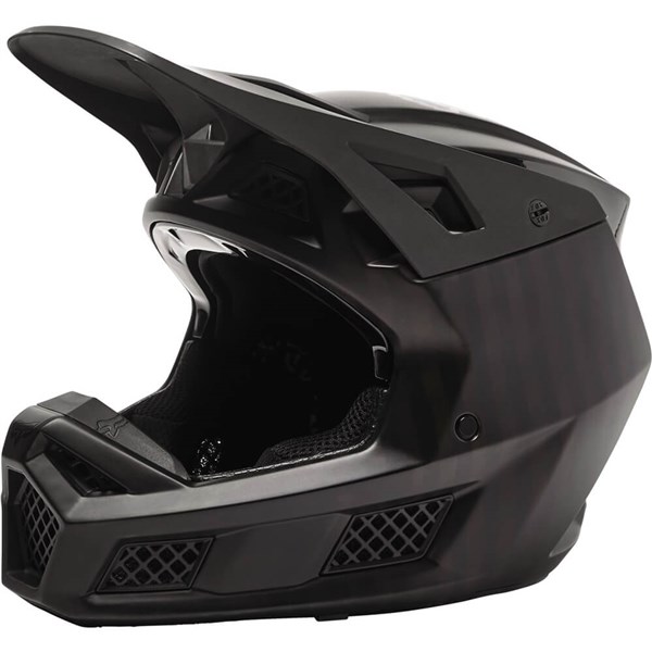 Fox Racing V3 RS Black Carbon Helmet | ChapMoto.com