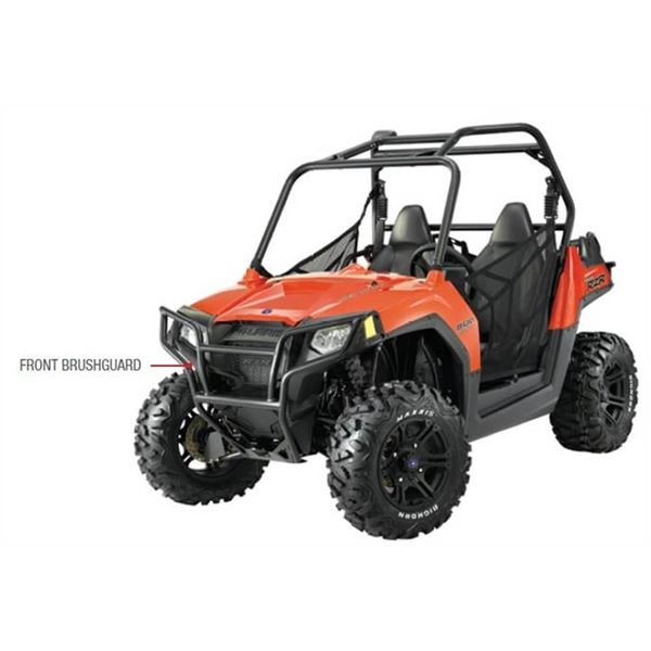 Pure Polaris Front Deluxe Brushguard | ChapMoto.com
