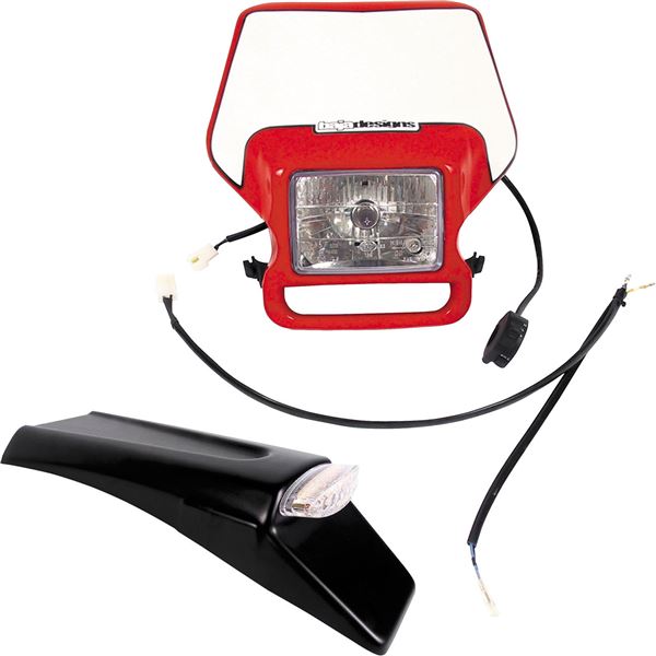 Baja Designs Enduro Lighting Kit with Tailight | ChapMoto.com