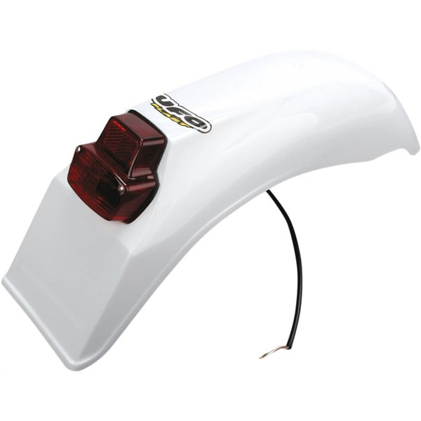 UFO Enduro Universal Rear Fender With Light | ChapMoto.com