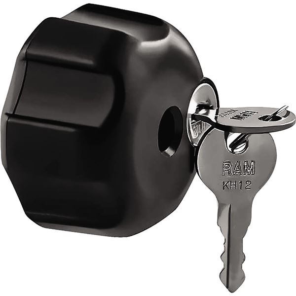 RAM Mounts Locking Knob With 1/4-20 Thread for B Socket Arm | ChapMoto.com