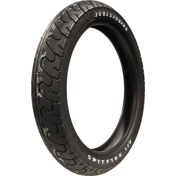 Bridgestone Spitfire S11 Sport Touring Raised White Letters Front Tire ...