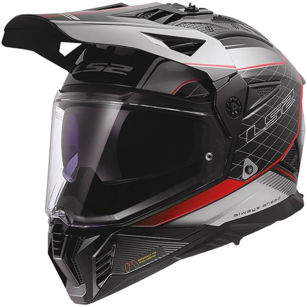 LS2 Blaze II 100th Meridian Dual Sport Helmet | ChapMoto.com