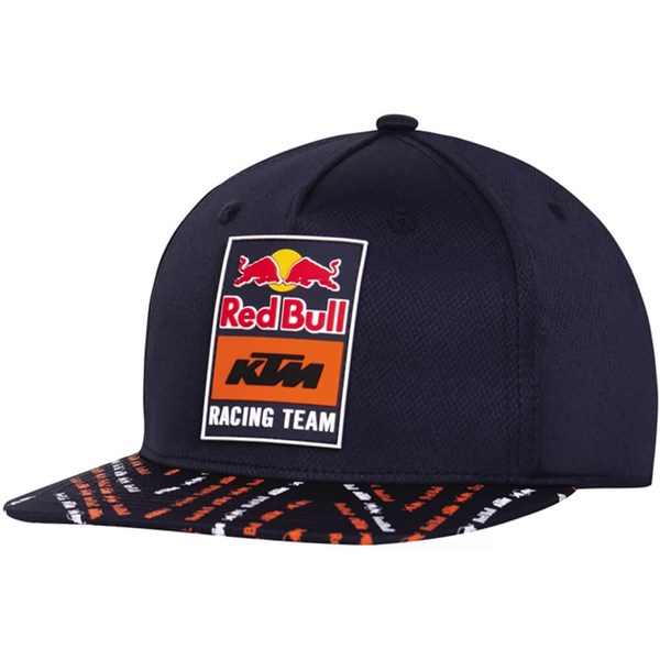 KTM Red Bull Twist Flat Bill Snapback Hat | ChapMoto.com