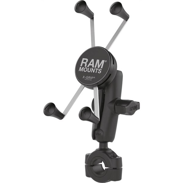 RAM Mounts X-Grip Large Phone Mount With Torque Medium Rail Base And ...