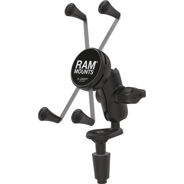 RAM Mounts X-Grip Large Phone Mount With Motorcycle Fork Stem Base ...
