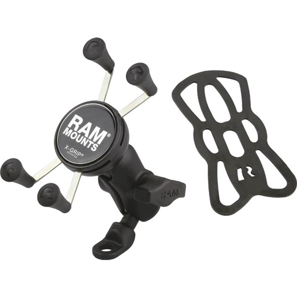 RAM Mounts X-Grip Phone Mount With 9mm Angled Bolt Head Adapter ...