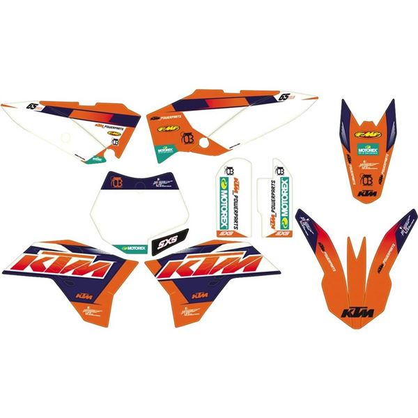 KTM Factory Graphic Kit | ChapMoto.com