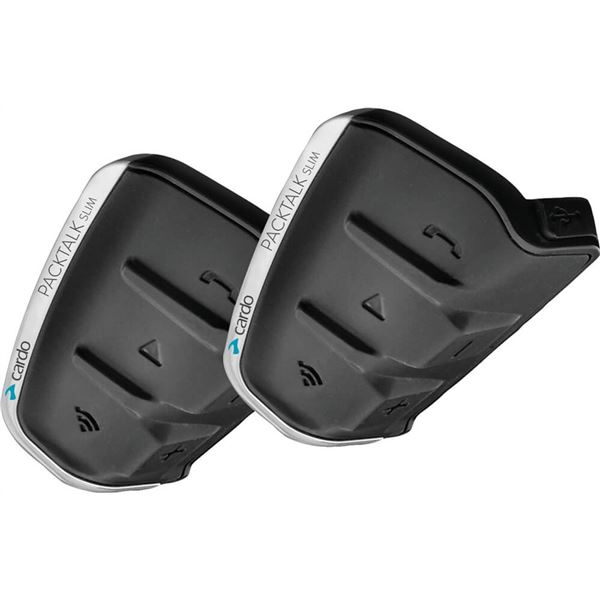 Cardo Systems Packtalk Slim Duo Bluetooth Communication System ...