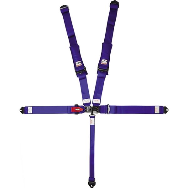 Simpson D3 Offroad 3" Clip-In 5-Point Harness With Black Hardware And ...