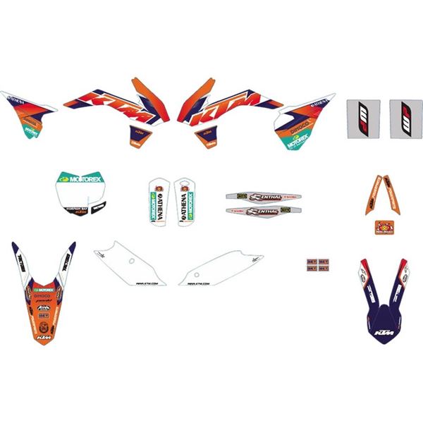 KTM Factory Graphic Kit | ChapMoto.com