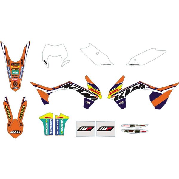 KTM Factory Enduro Graphic Kit | ChapMoto.com