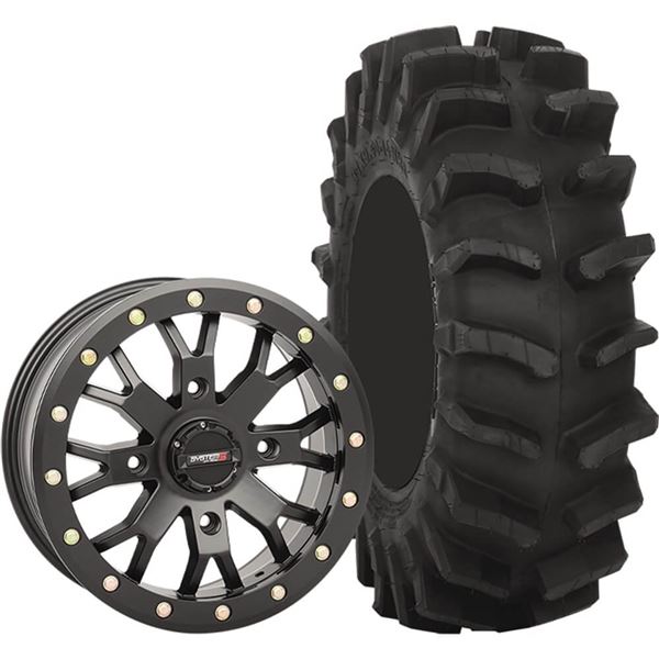 System 3 Off-Road 15x7, 4/137, 6+1 SB-4 Wheel And 33x10R-15 XT300 Tire ...