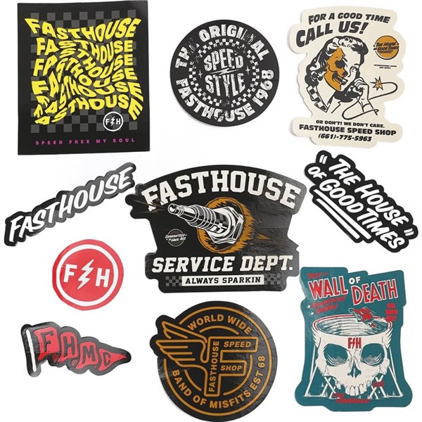 Fasthouse Spring 24 Decal Pack | ChapMoto.com