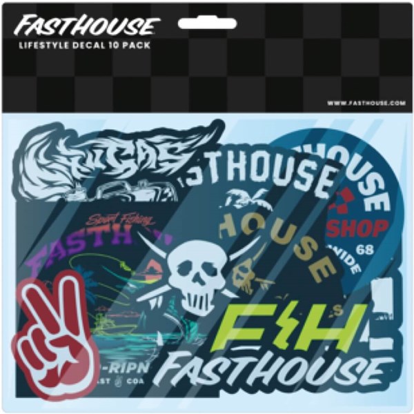 Fasthouse Summer 24 Decal Pack | ChapMoto.com