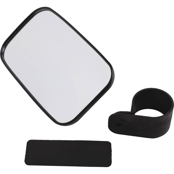 Moose Utility UTV Clamp-On Rear View Mirror - Rectangle - Black - 2 ...