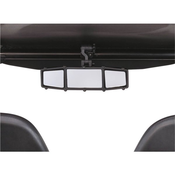 Moose Utility Elite Series UTV Clamp-On Rear View Mirror - 3-Panel ...
