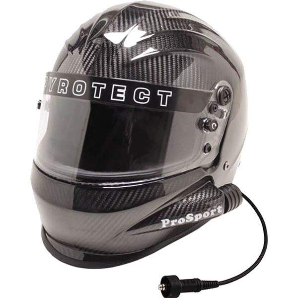 PCI Pyrotect Prosport Carbon RaceAir Wired Full Face Helmet | ChapMoto.com