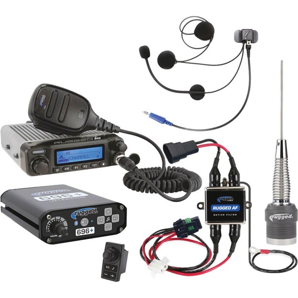 Rugged Radios Polaris RZR PRO XP/Turbo R/PRO R Complete 696 PLUS/M1 ...