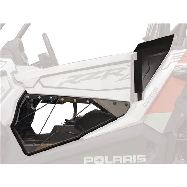 SuperATV Polycarbonate Lower Doors With Plastic Side Panels | ChapMoto.com
